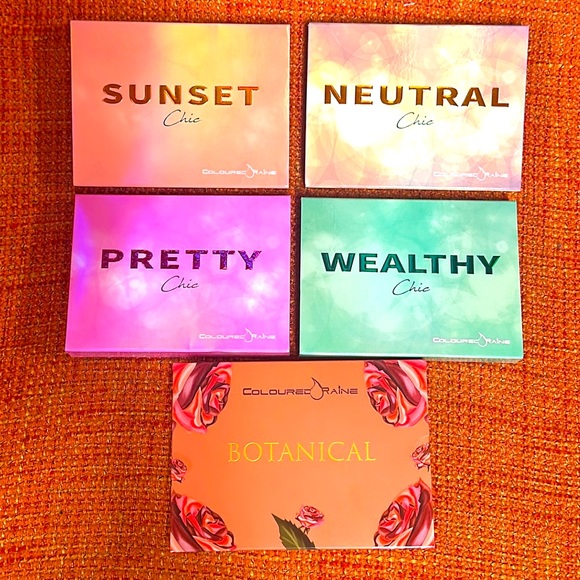 Coloured Raine | Makeup | Six Authentic Coloured Raine Eyeshadow ...